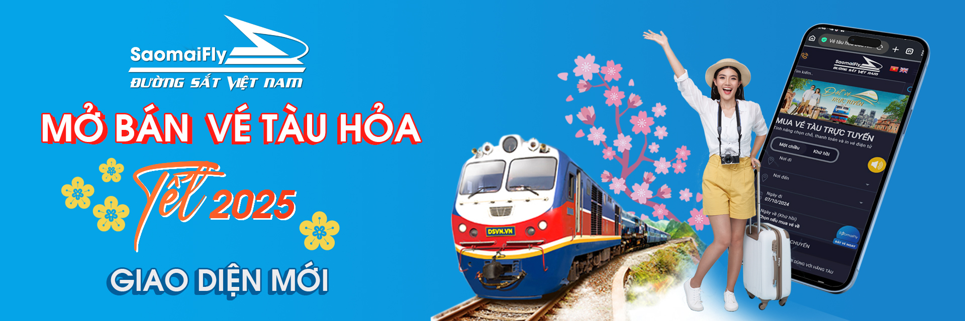 Vé tàu đường sắt Việt Nam